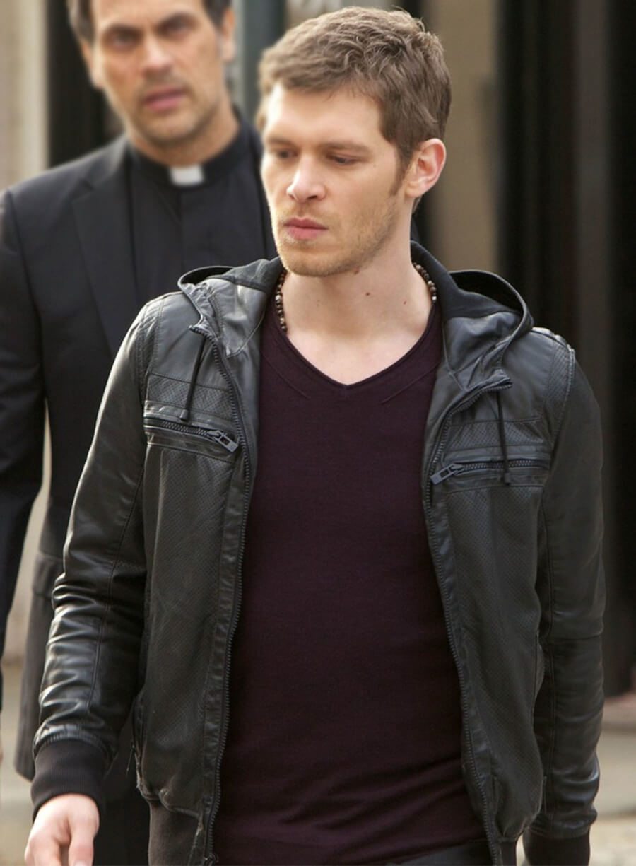 Niklaus Mikaelson The Originals S01 Black Leather Jacket Niklaus Mikaelson The Originals S01 Black Leather Jacket