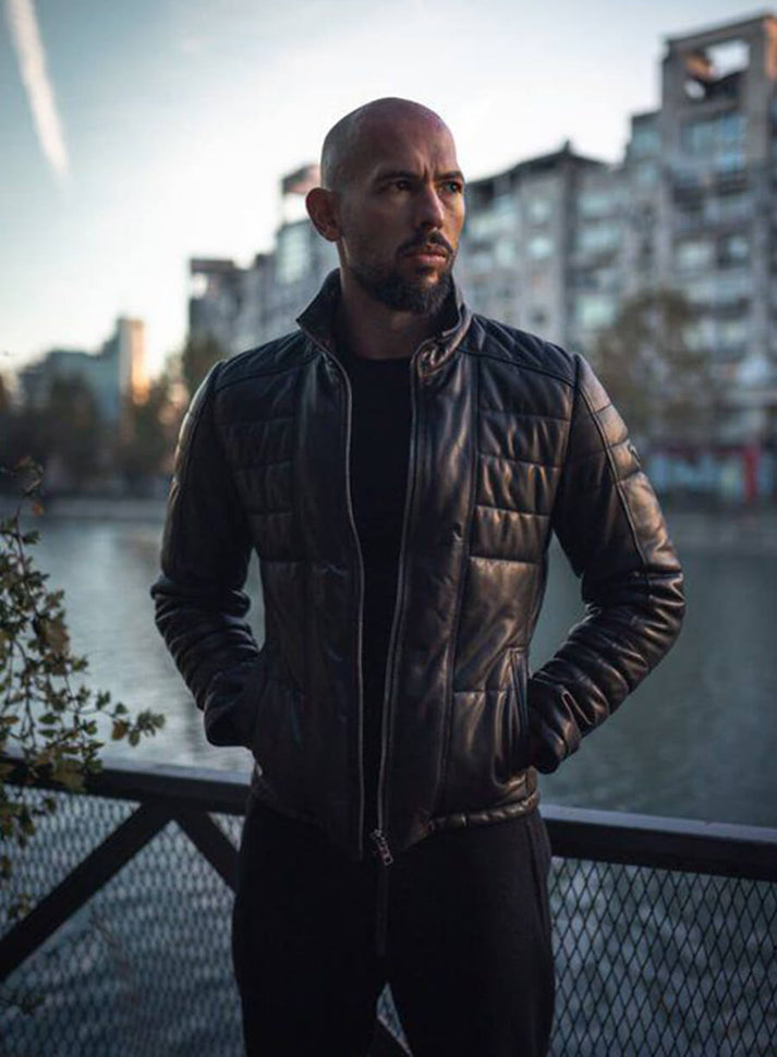 Andrew Tate Top G Black Puffer Jacket – LeatherJacketMerchant