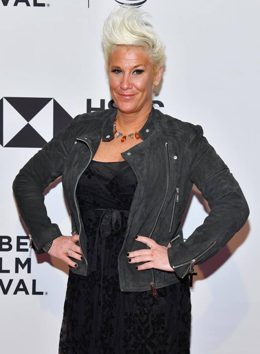 Anne Burrell Black Leather jacket – LeatherJacketMerchant