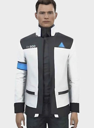Connor Detroit: Become Human Leather Jacket – LeatherJacketMerchant