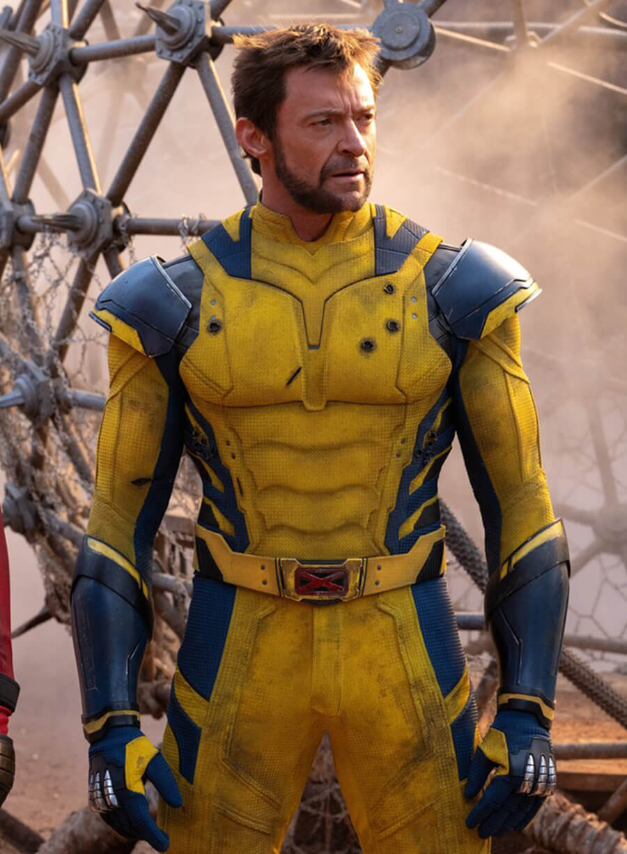 Deadpool & Wolverine 2024 Hugh Jackman Yellow Jacket ...