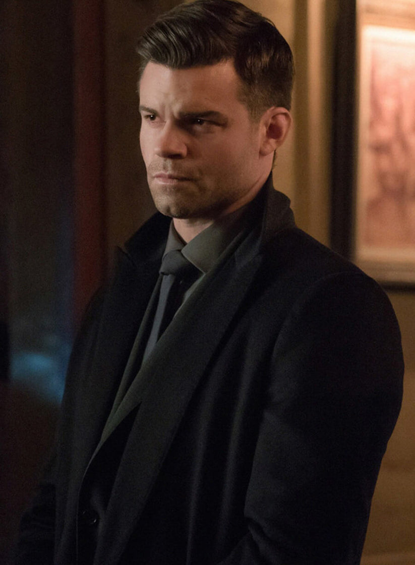 Elijah Mikaelson The Originals S03 Black Wool Coat – LeatherJacketMerchant