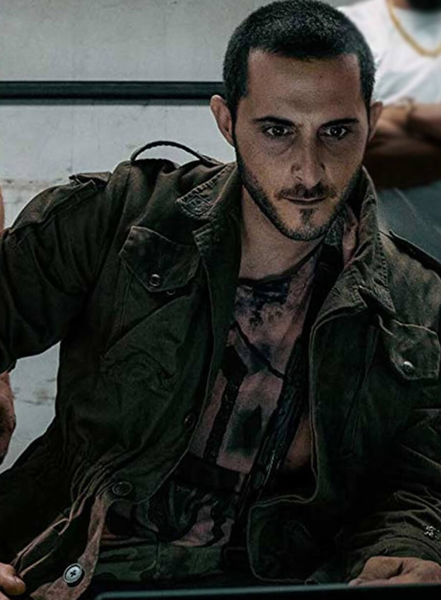 Frenchie The Boys Season 4 Military Jacket – LeatherJacketMerchant