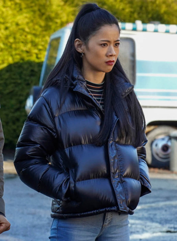 George Fayne Nancy Drew Black Puffer Jacket – LeatherJacketMerchant