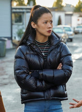George Fayne Nancy Drew Black Puffer Jacket – LeatherJacketMerchant