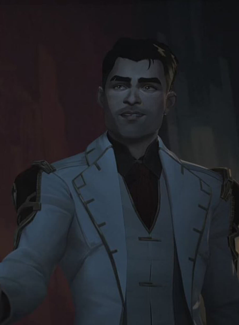 Jayce Arcane White Blazer – LeatherJacketMerchant