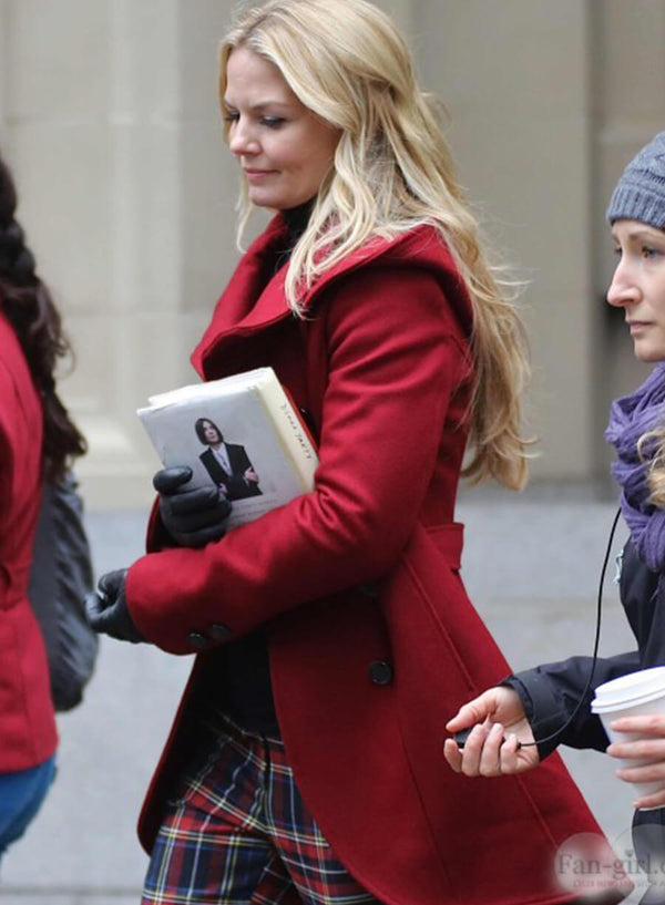 Jennifer Morrison Once Upon a Time Red Coat – LeatherJacketMerchant