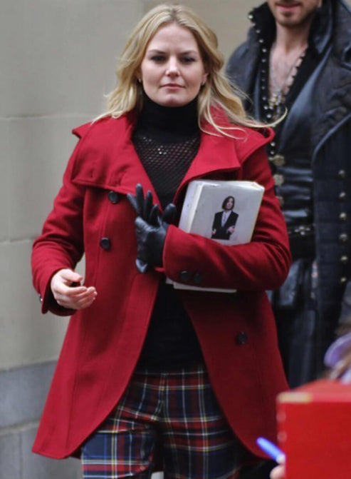 Jennifer Morrison Once Upon a Time Red Coat – LeatherJacketMerchant