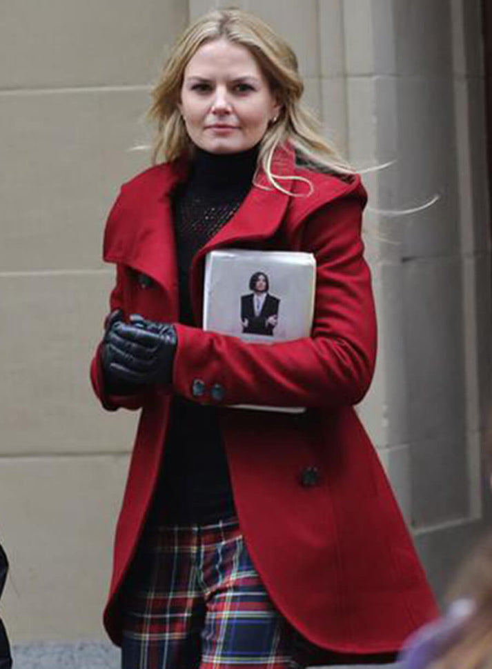 Jennifer Morrison Once Upon a Time Red Coat – LeatherJacketMerchant