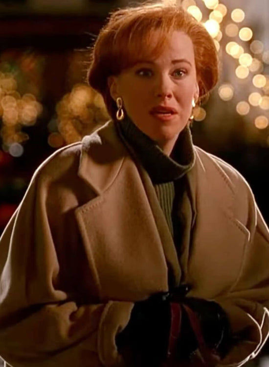 Kate McCallister Home Alone White Coat – LeatherJacketMerchant