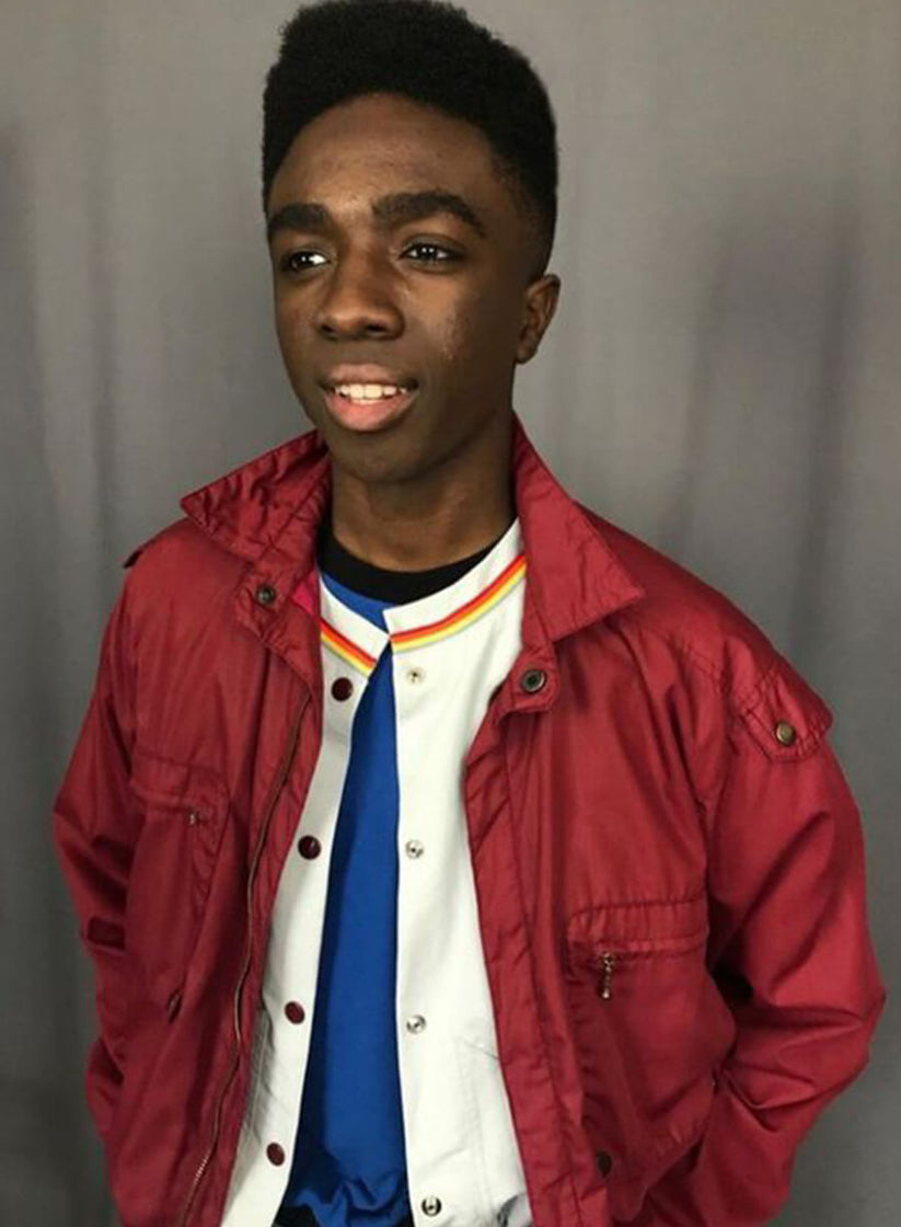 Lucas Sinclair Stranger Things S4 Cotton Maroon Jacket ...