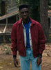 Lucas Sinclair Stranger Things S4 Cotton Maroon Jacket ...