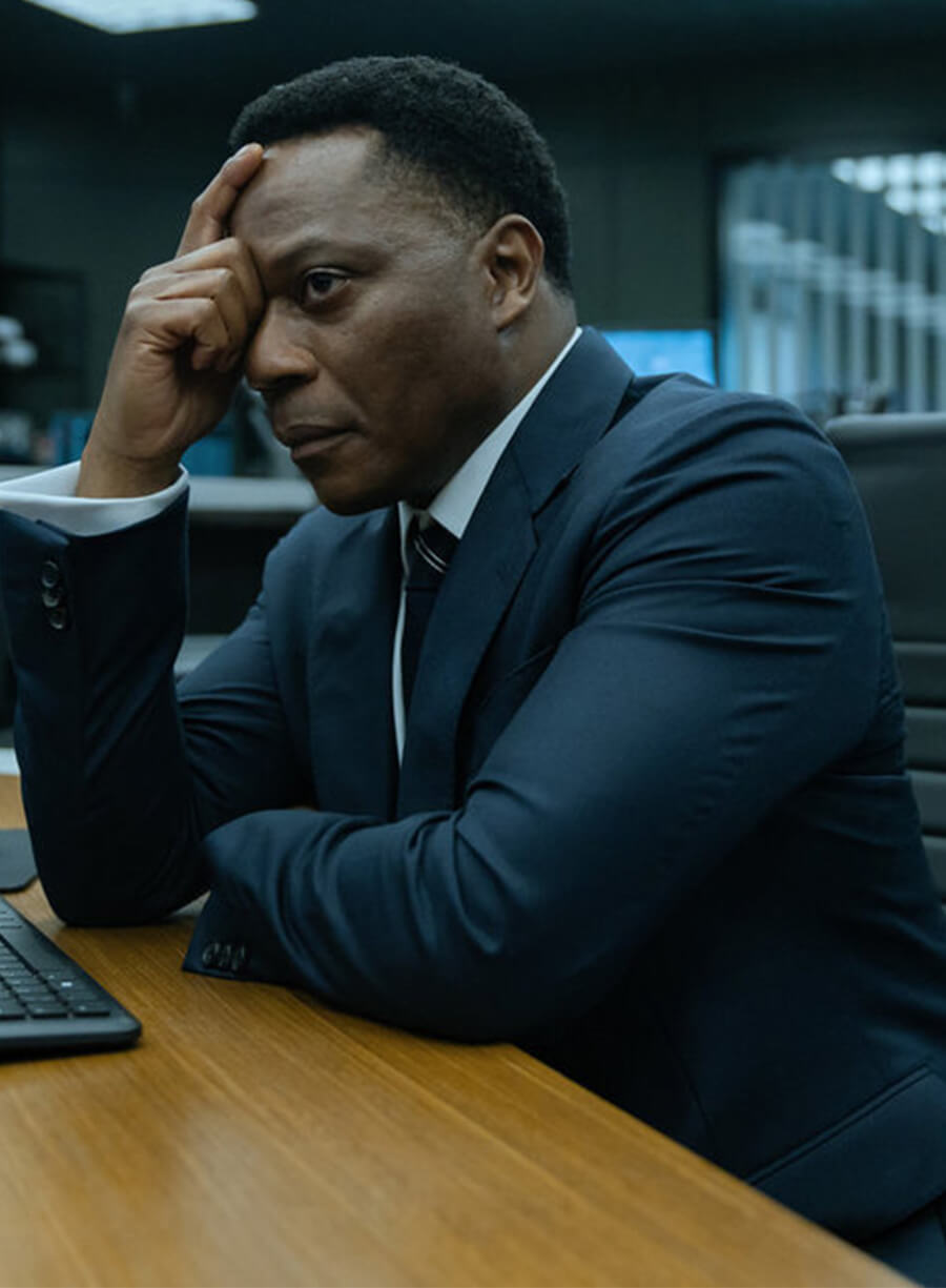 Osita Halcrow The Day of the Jackal Blue Blazer – LeatherJacketMerchant