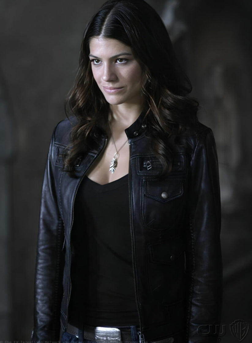 Ruby Supernatural Black Leather Jacket – LeatherJacketMerchant