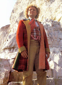 Sixth Doctor Colin Baker Doctor Who Frock Coat – LeatherJacketMerchant
