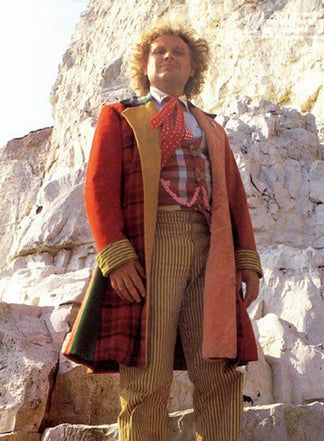 Sixth Doctor Colin Baker Doctor Who Frock Coat – LeatherJacketMerchant