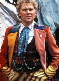 Sixth Doctor Colin Baker Doctor Who Frock Coat – LeatherJacketMerchant