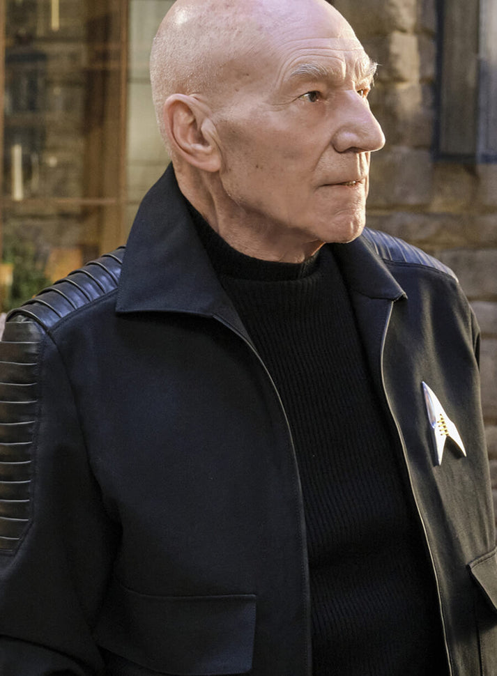 Star Trek Picard S3 Jean-Luc Black Jacket – LeatherJacketMerchant