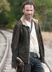 The Walking Dead S5 Rick Grimes Brown Suede Leather Jacket ...