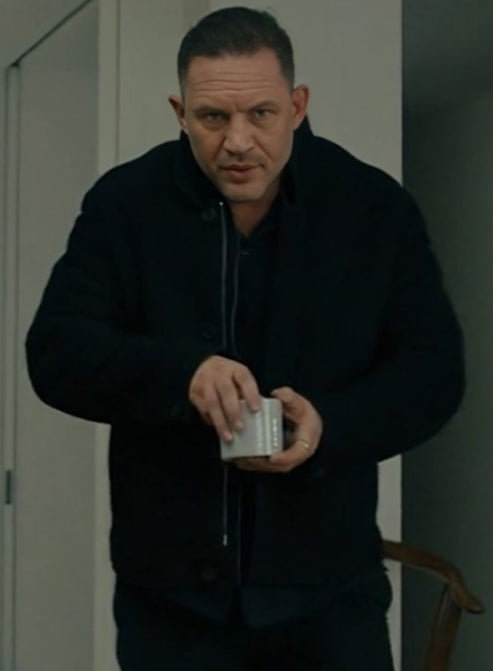 Tom Hardy MobLand S01 Black Wool Jacket – LeatherJacketMerchant