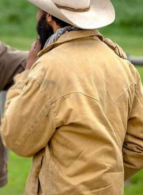 Yellowstone Colby Yellow Cotton Jacket – LeatherJacketMerchant